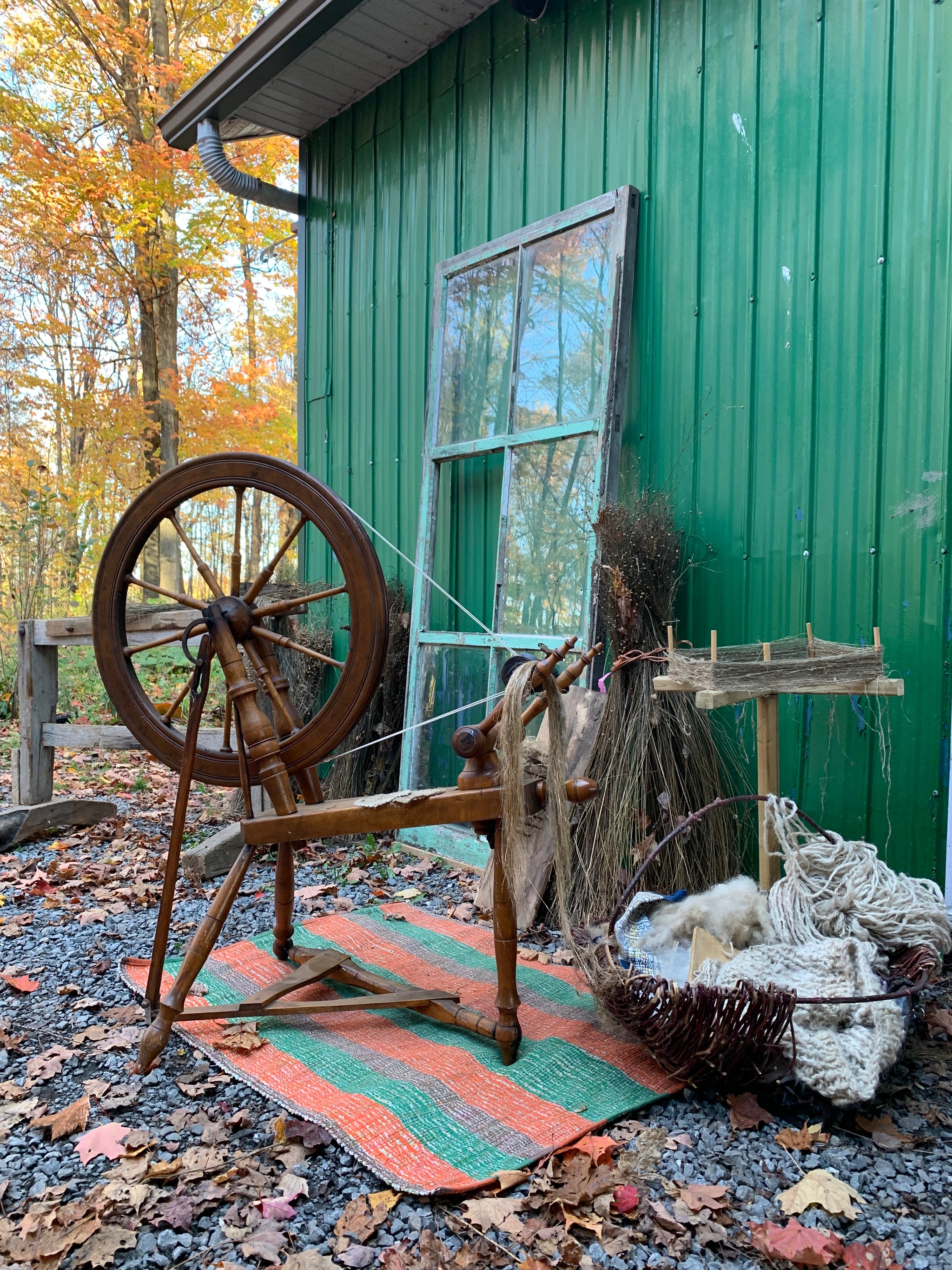 Lin du début à la fin et initiation au filage sur rouet - Expériences ...